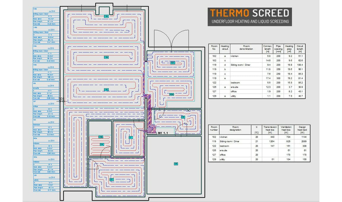 Underfloor heating Hampshire design & underfloor heating